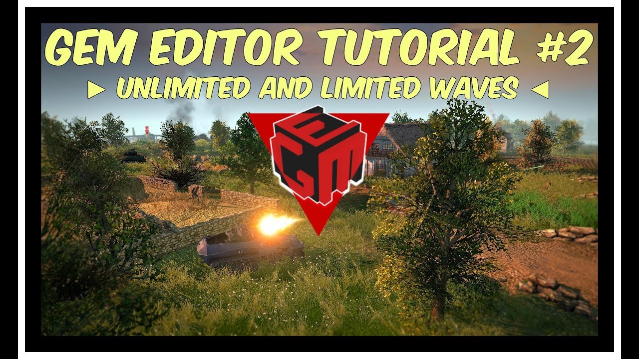 (Outdated) Gem Editor Tutorial #2 - Unlimited and Limited Waves | Men ...