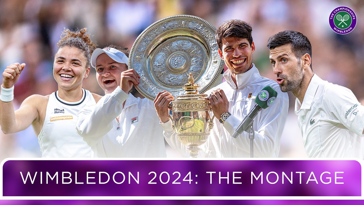 Wimbledon 2024: The Montage | All the best moments from an ...