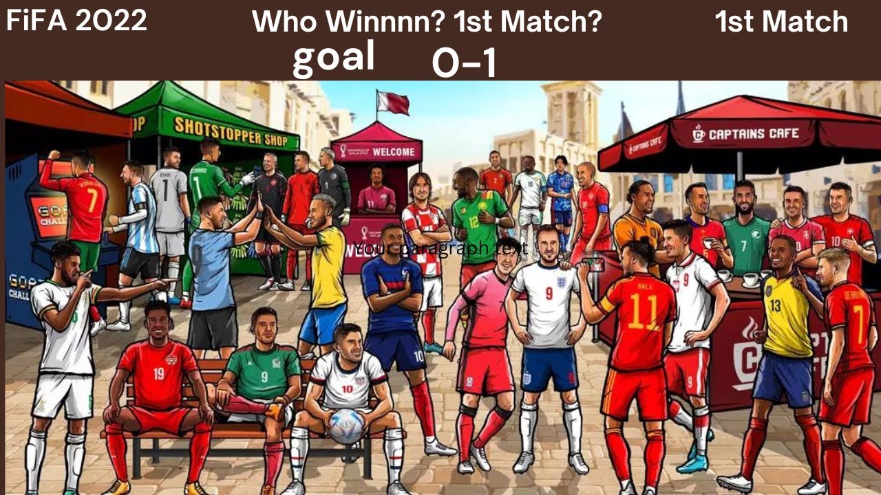 FIFA world cup 2022 Qatar / 1st match Live Game play. - YouTube