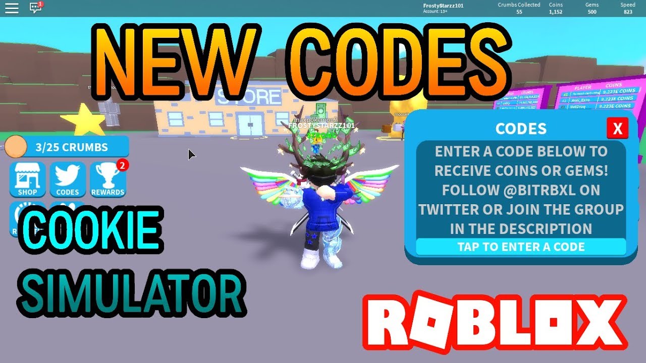 NEW CODES FOR ROBLOX COOKIE SIMULATOR - YouTube