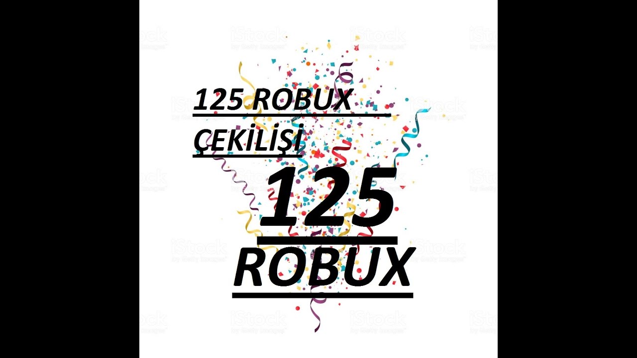125 ABONE ÖZEL 125 ROBUX ÇEKİLİŞİ|Açıklmayı Oku! - YouTube