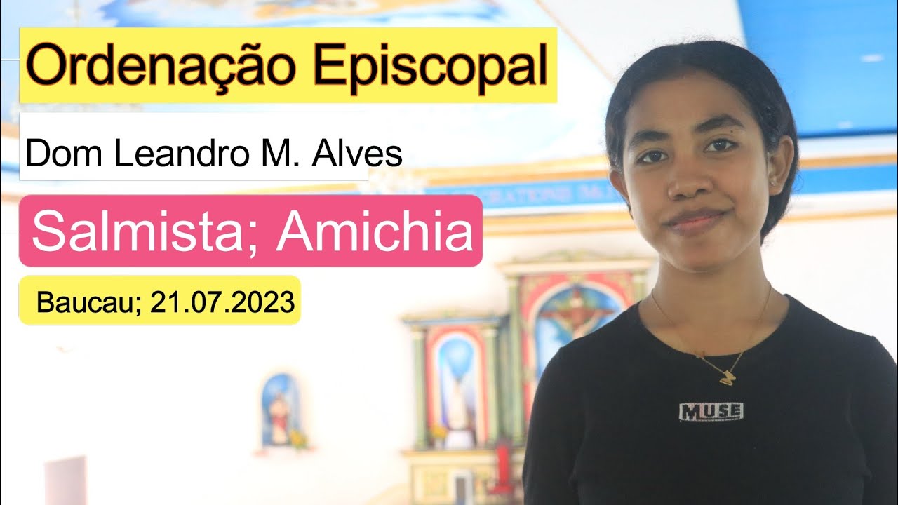 Ordenação Episcopal; Dom Leandro Maria Alves. Salmo Responsorial - YouTube