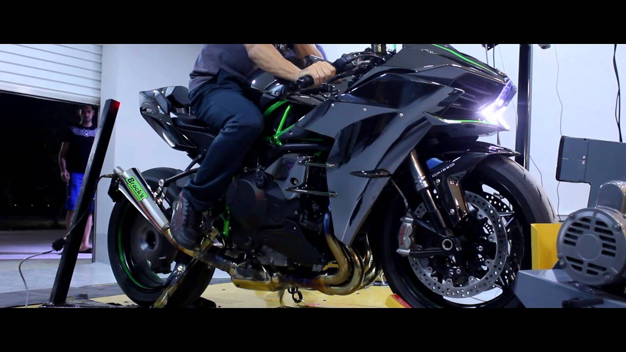 KAWASAKI H2 - DYNO - YouTube