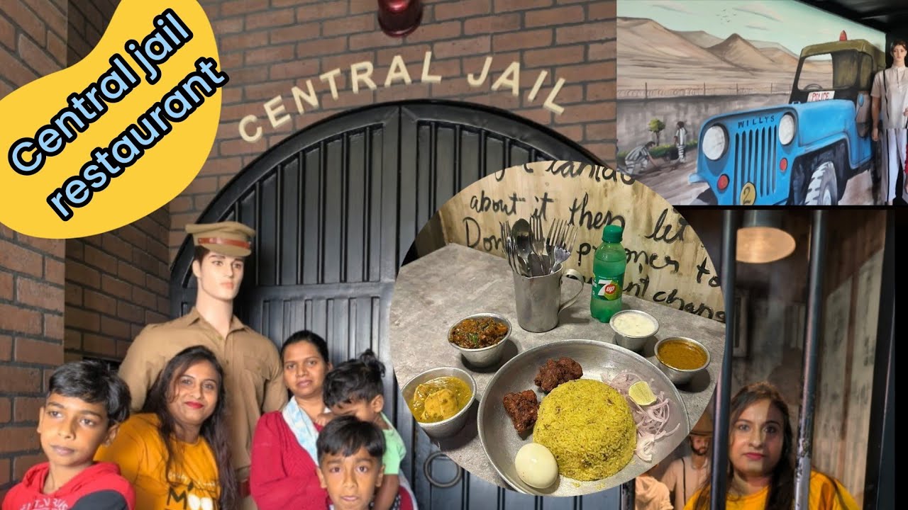 Central jail restaurant | theme restaurant | Ripsy Realm - YouTube