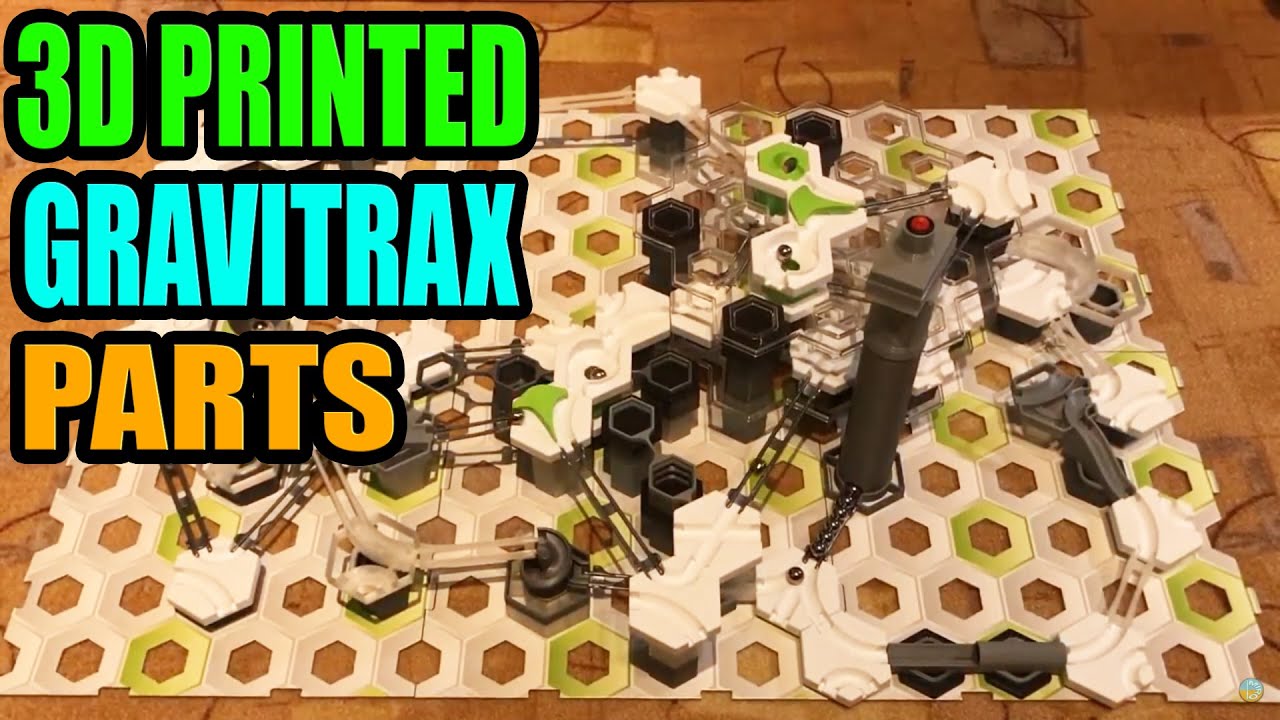 Gravitrax with 3D Printed Parts - YouTube