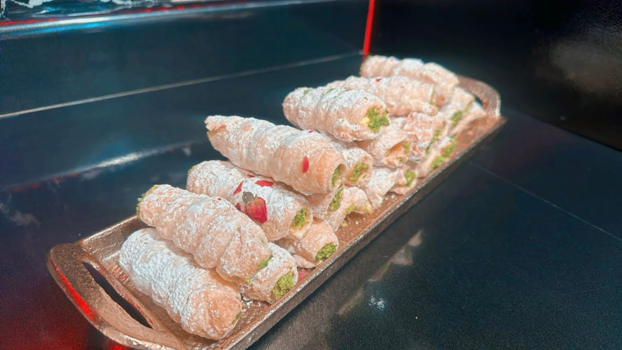 Cream rolls recipe /کریم رول # با خمیر آماده به وقت کم # خوشمزه و عالی ...