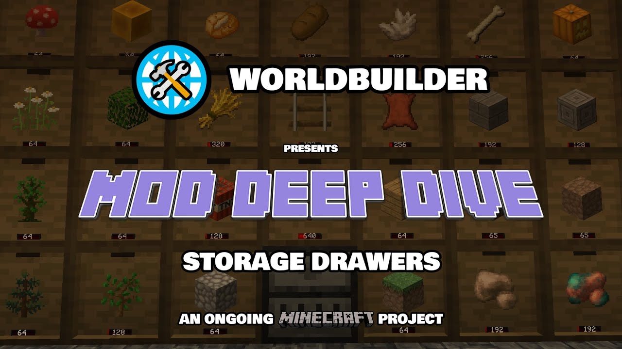 Mod Deep Dives - EP1 - Storage Drawers - YouTube