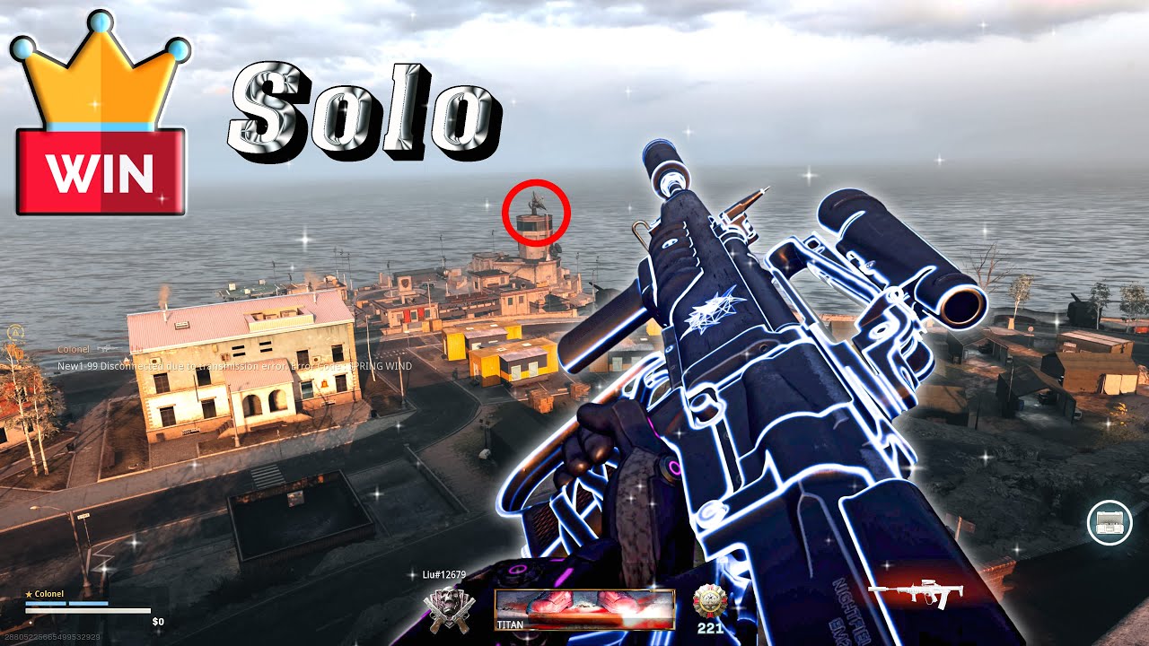 Call of Duty Modern Warfare Warzone Solo Win Gameplay EM2 - YouTube