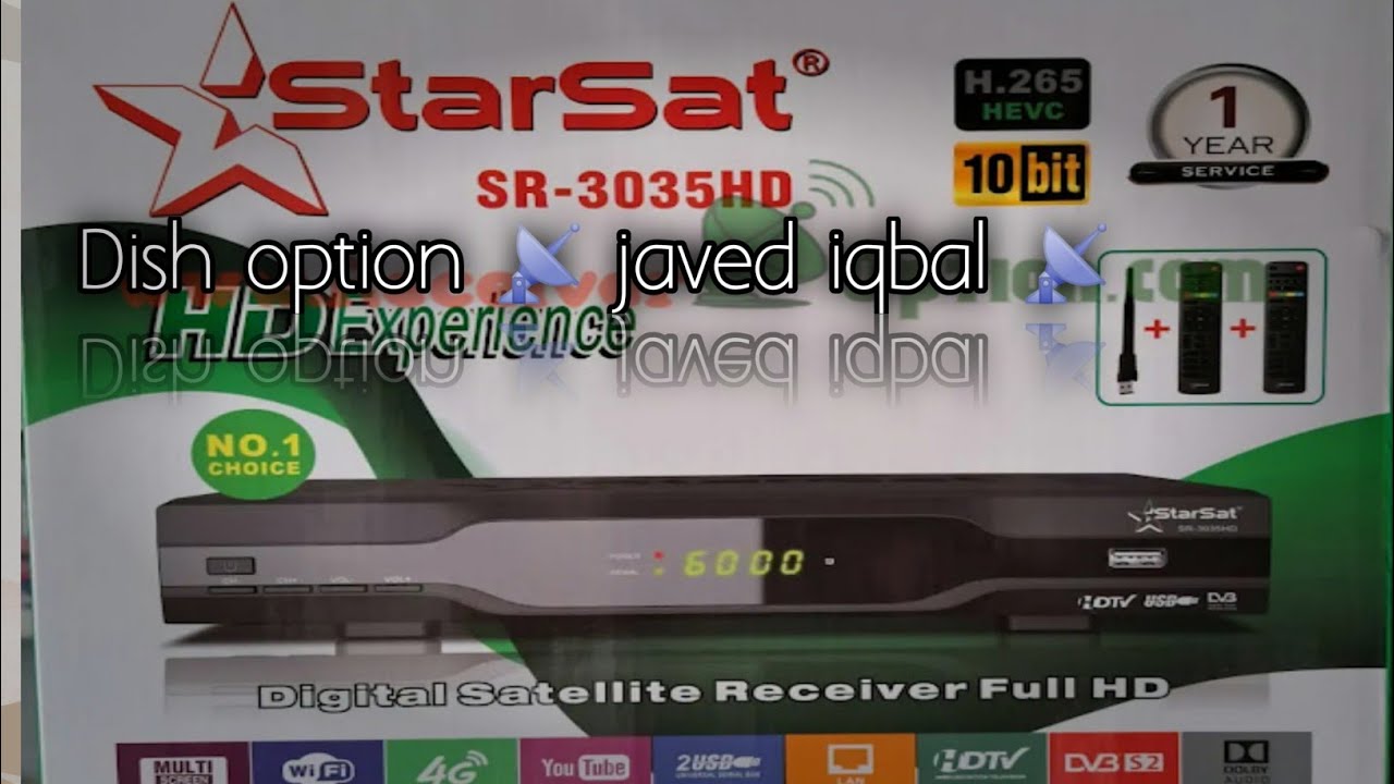 STARSAT SR-3035HD RECEIVER NEW SOFTWARE ms 4030 - YouTube