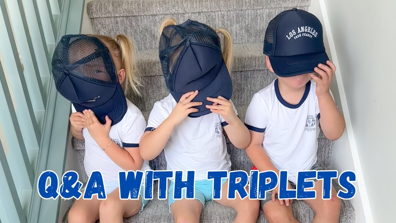 Triplets +1: Our Family Answers YOUR Questions! - YouTube