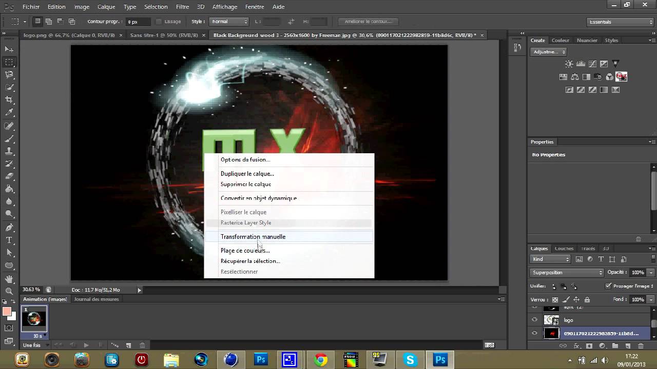 [SPEED ART] - Logo MaxHD - YouTube