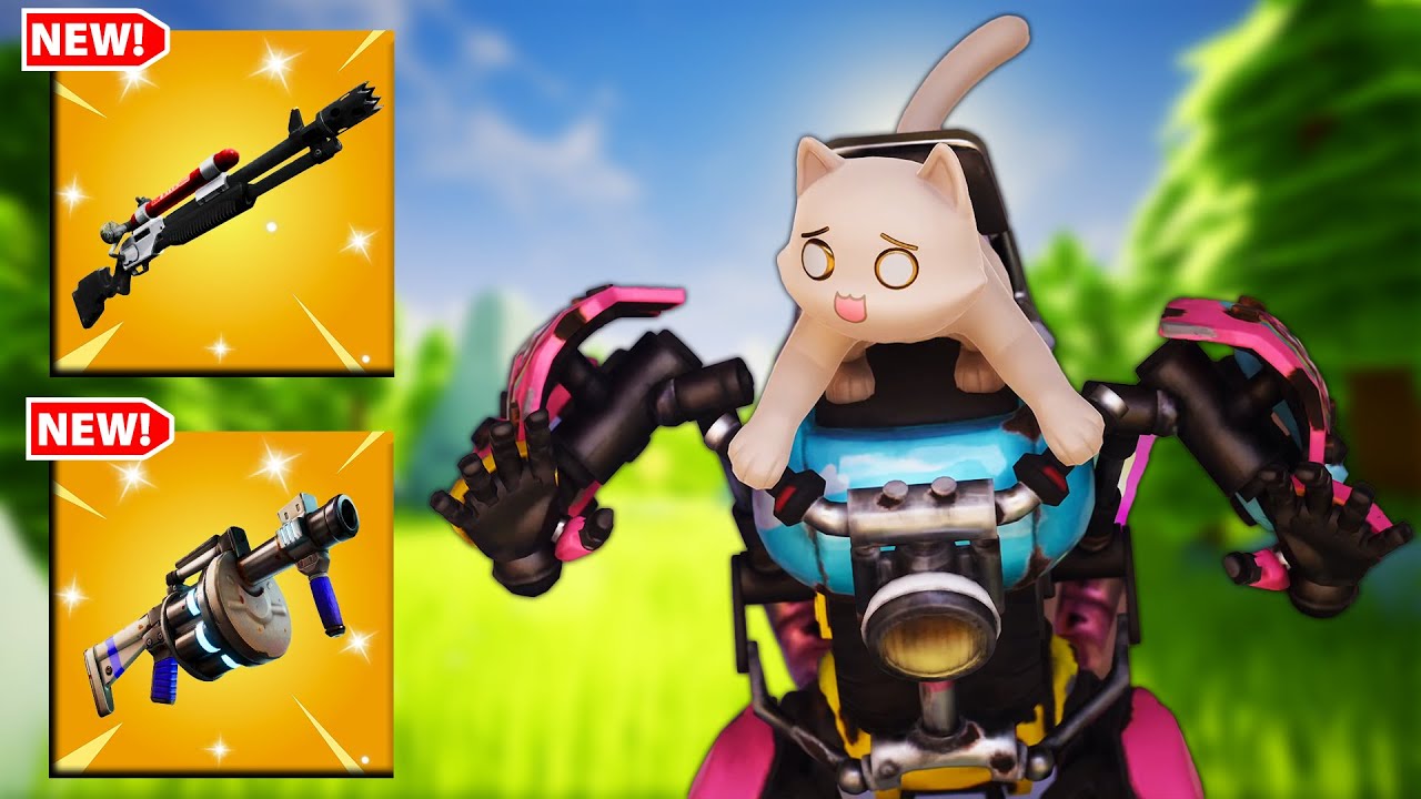 *New* Mythics And Kit Boss In Fortnite Update! (Chapter 2 Remix) - YouTube