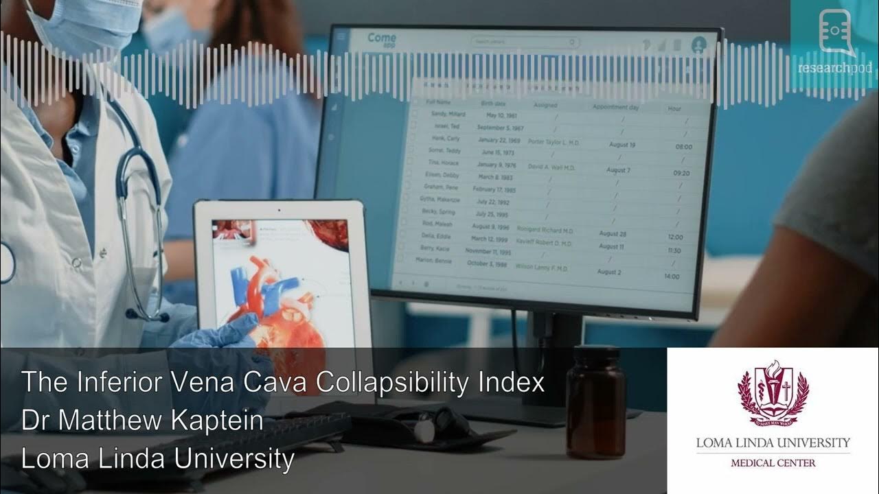 The Inferior Vena Cava Collapsibility Index - YouTube