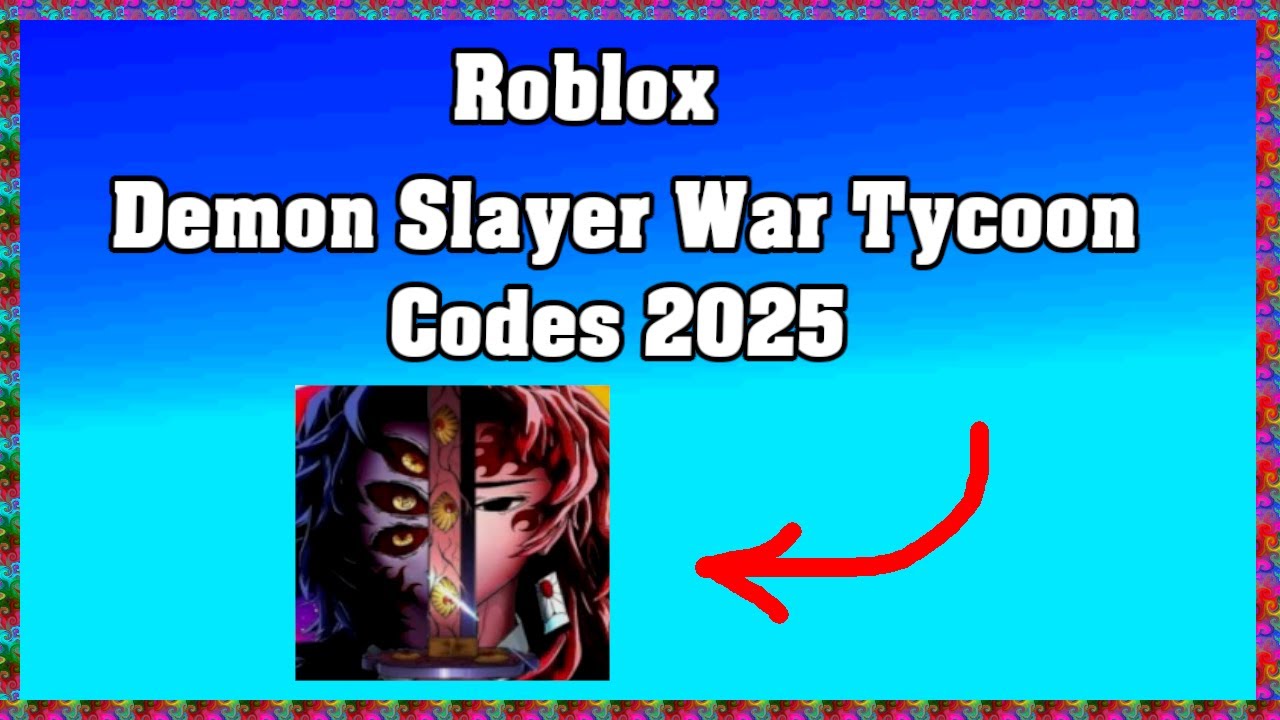Roblox Demon Slayer War Tycoon Codes 2025 / January ! 😱 - YouTube