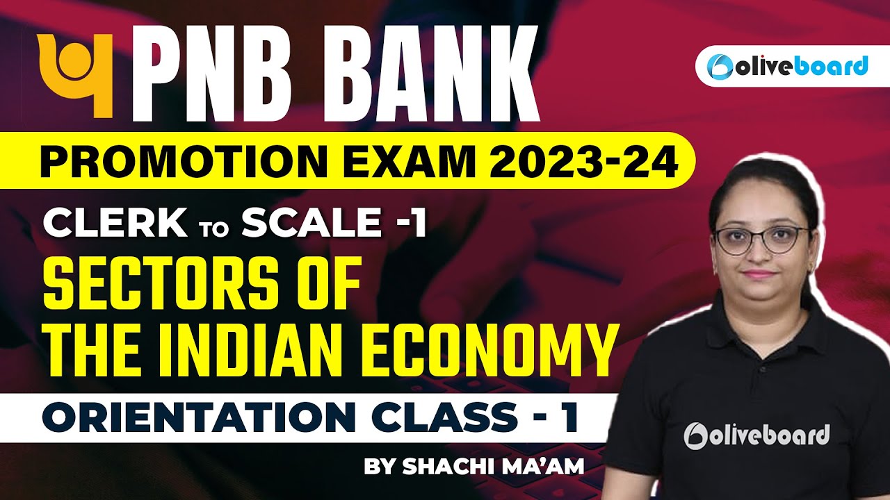 Bank Promotion Exam 2023-24 | PNB Clerk to Scale-1 | Sectors of the ...