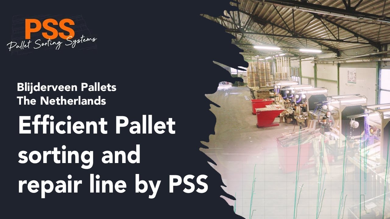 Pallet Sorting Systems B.V. - Blijderveen Pallets The Netherlands - YouTube