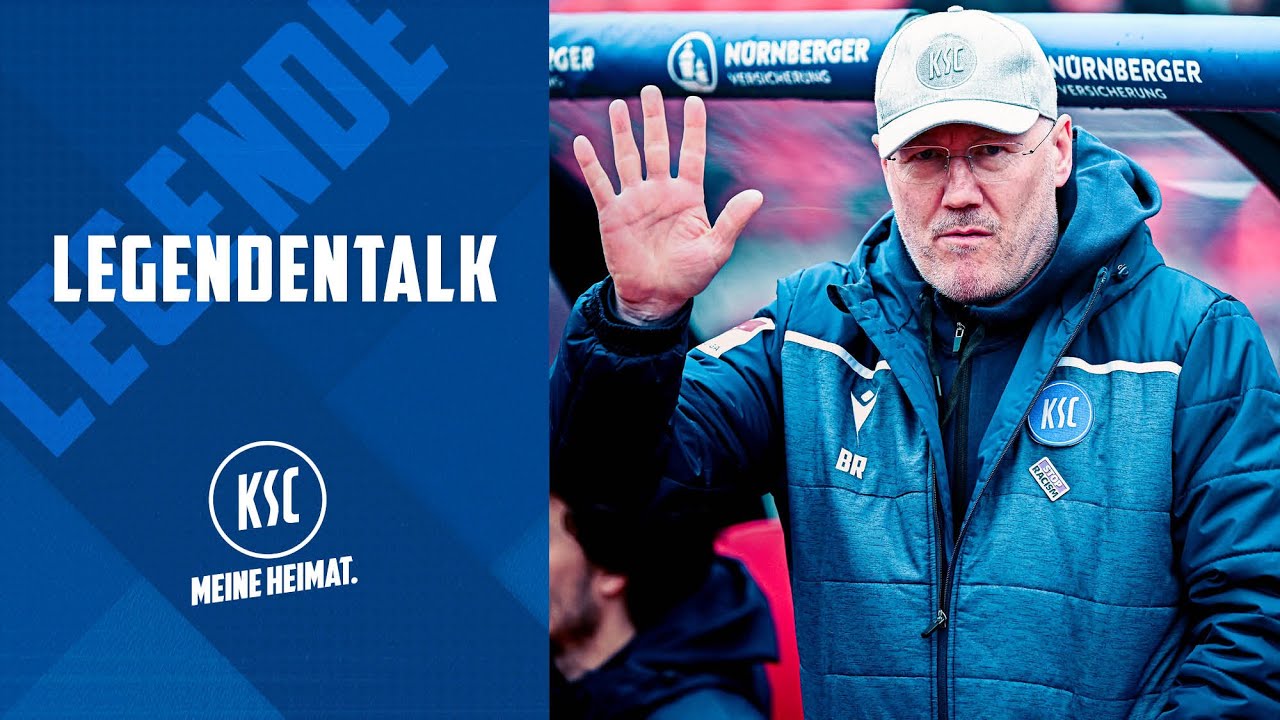 KSC-Legendentalk mit Burkhard Reich - YouTube