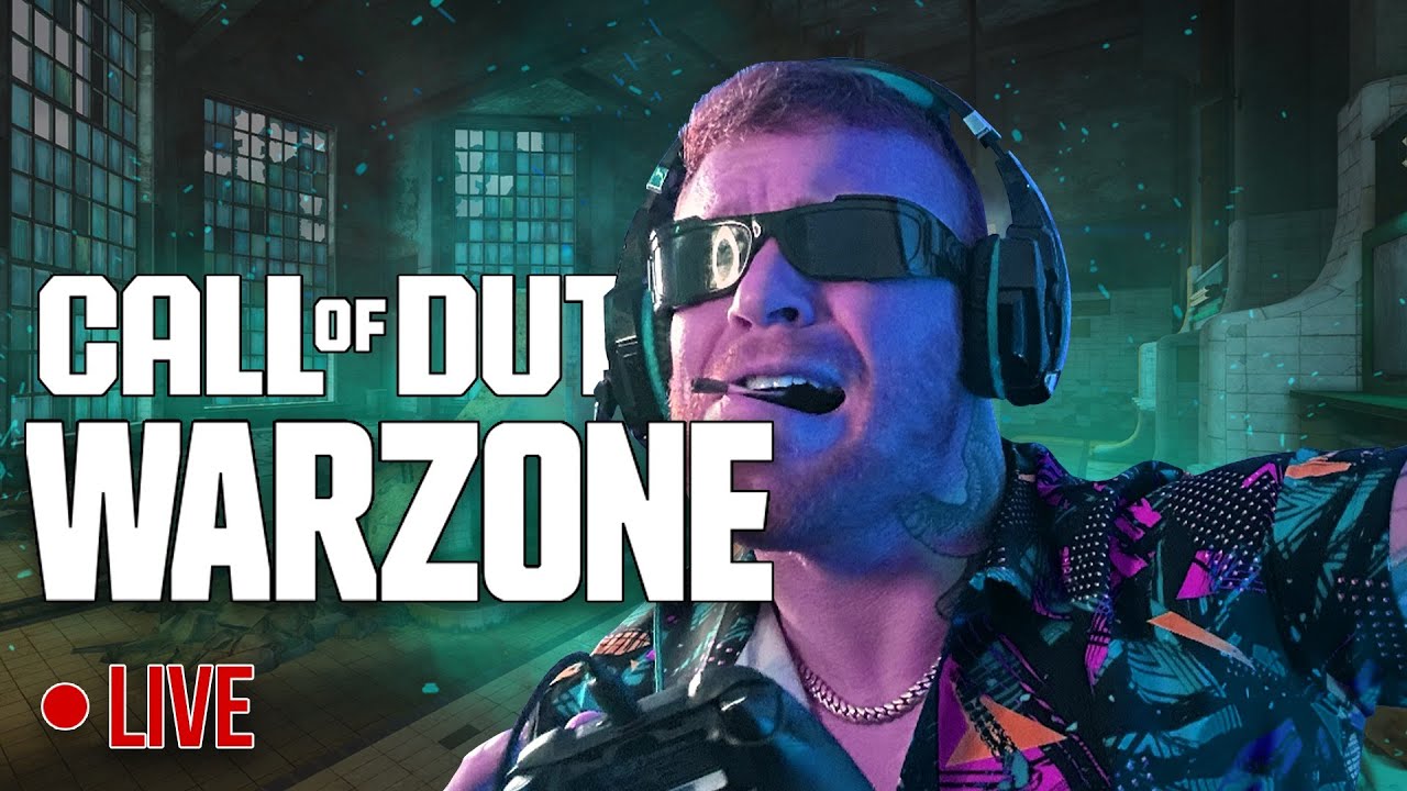 COD WARZONE LIVE WITH REDHAWK - YouTube