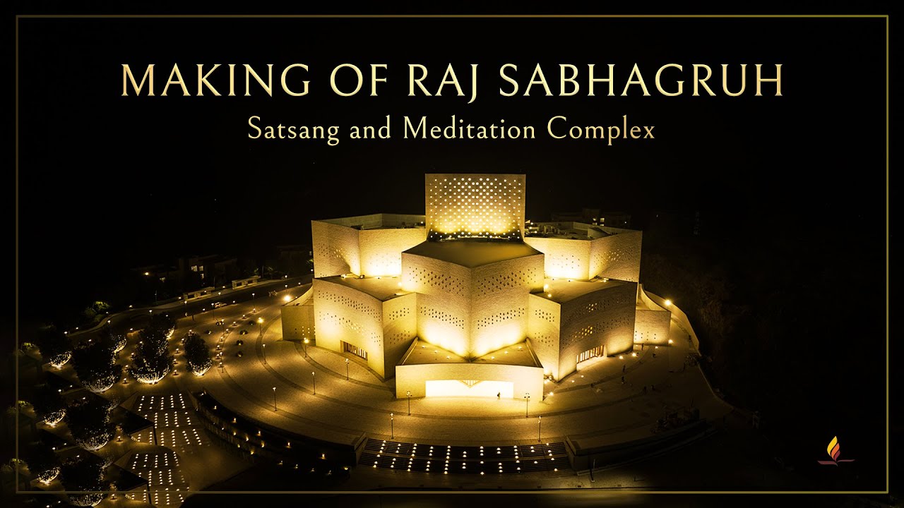Making of 'Raj Sabhagruh' - Satsang and Meditation Complex | Shrimad ...