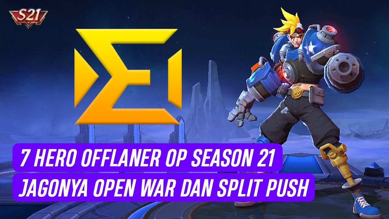 7 HERO OFFLANER OVER POWER | Mobile Legends - YouTube