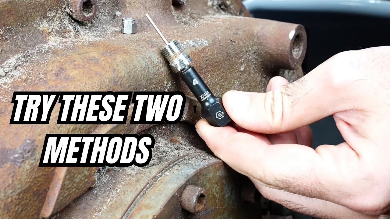 TRY These 2 Methods to Remove Rounded Out Fittings, Bolts, and Exhaust ...