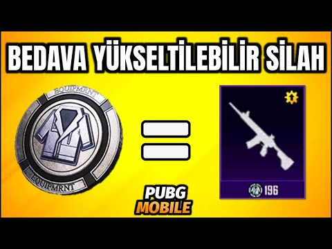 BEDAVA YÜKSELTİLEBİLİR SİLAH ALMA | GÜMÜŞLE YÜKSELTİLEBİLİR SİLAH | 2.3 GÜNCELLEMESİ | PUBG MOBILE