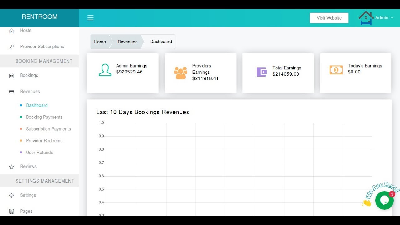 How to access the booking management for Rentroom - YouTube