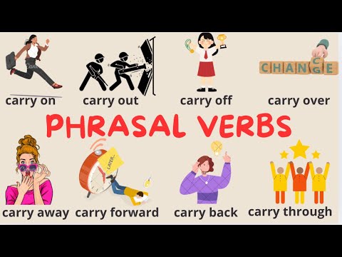 Phrasal Verbs | Carry | Фразалық етістіктер | - YouTube