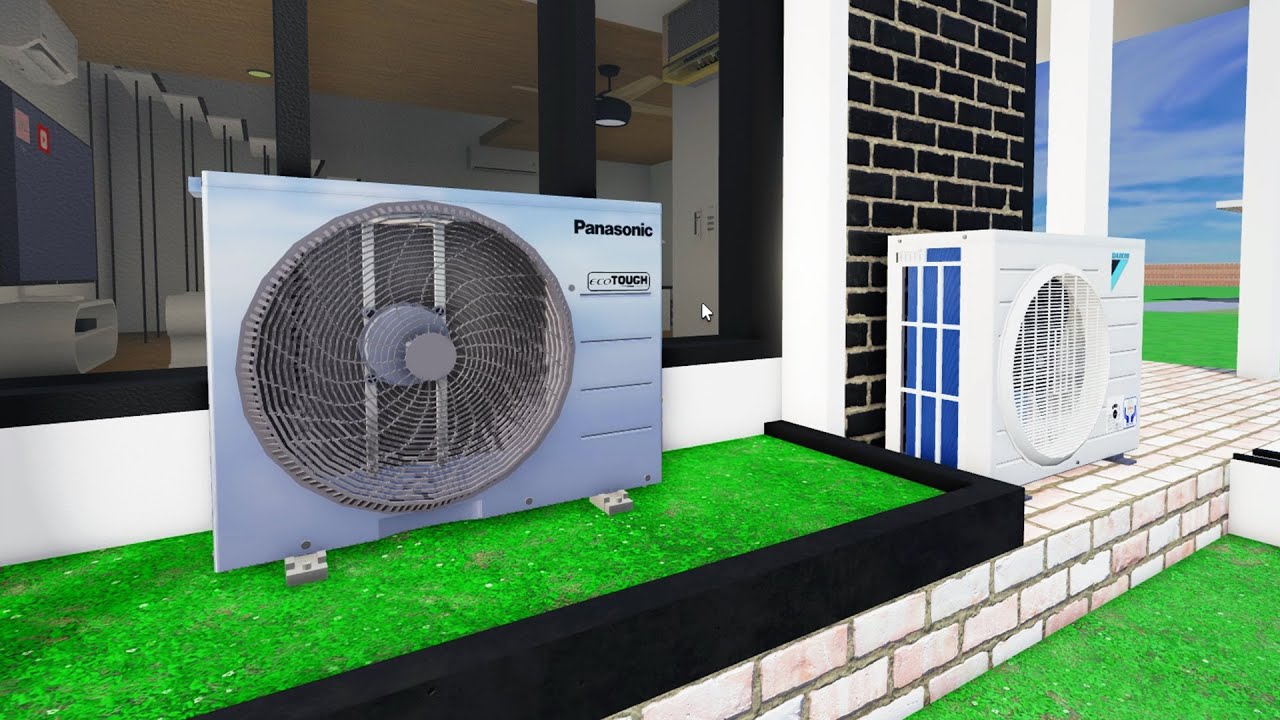 Air Conditioners Testing in Three Houses | Roblox Fan Game - YouTube