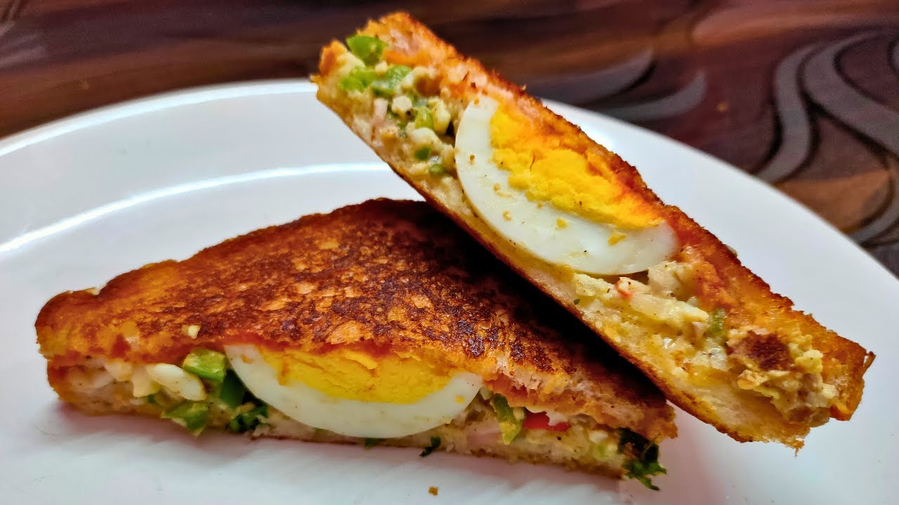 Unique Boiled Egg Sandwich 🥰 | Easy 10 Minutes Breakfast | Boiled Egg ...