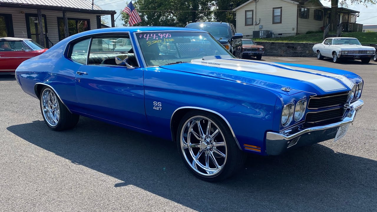 Test Drive 1970 Chevelle 427 Holley EFI SOLD FAST at Maple Motors #48C ...