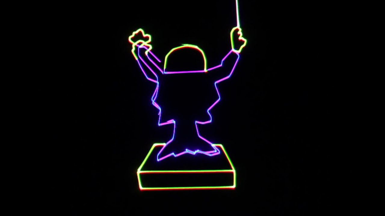 UNITED LASER ARTISTS INC. CGI LASER ANIMATIONS - YouTube