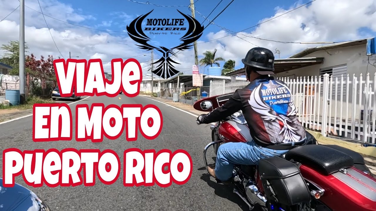 Viaje en Moto Motolife Bikers Puerto Rico - YouTube