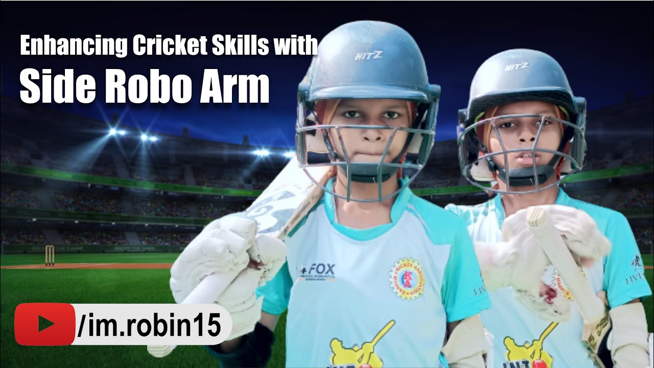 Enhancing Cricket Skills with Side Robo Arm | Robin - YouTube