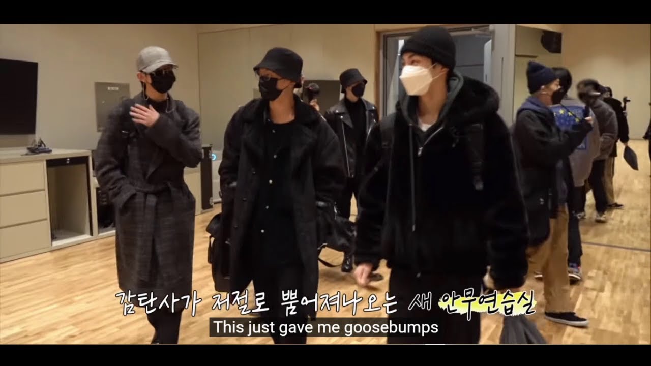 ENHYPEN Amazed Seeing their new Hybe Practice Room - YouTube