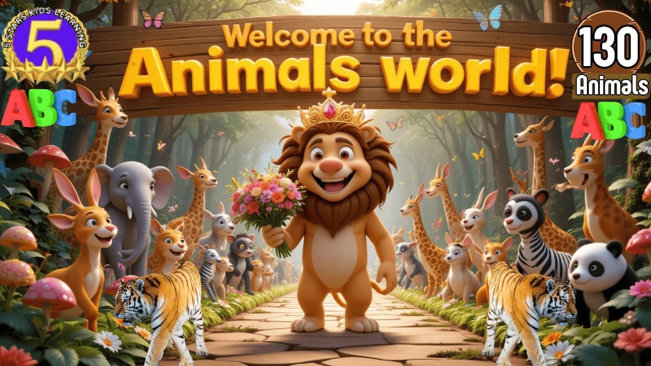 ABC Animal Adventure Song | Learn A to Z Animals Alphabet Fun! - YouTube