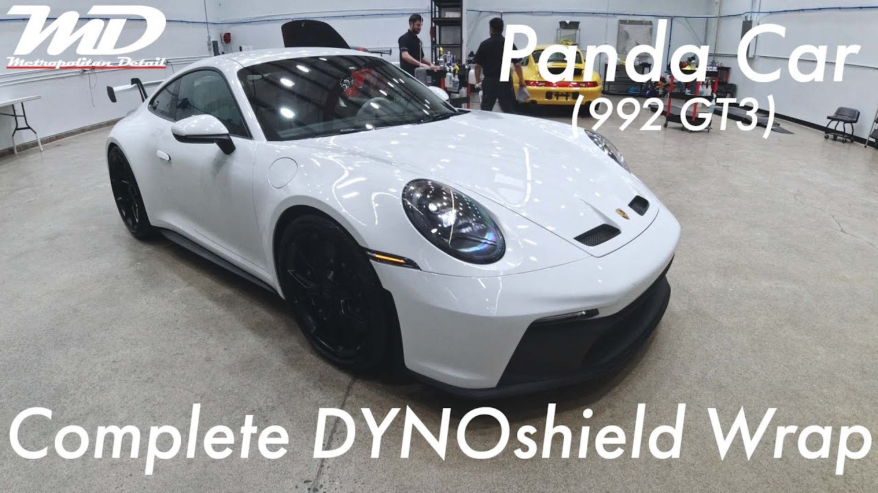 'Panda car' full body DYNOshield - YouTube