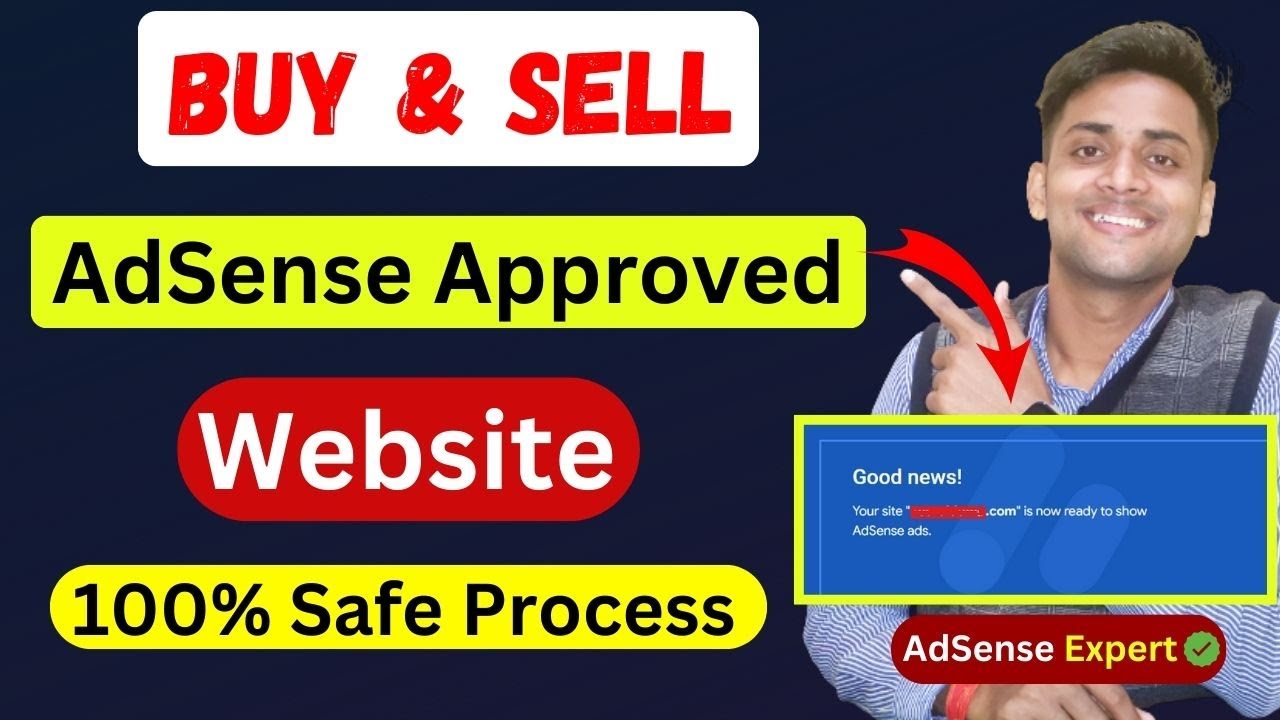 adsense approved website buy || buy adsense account at low price - YouTube