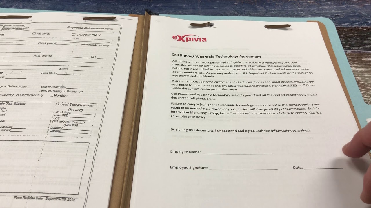 Call Center HR Onboarding Policy and Procedures Packet Example - YouTube