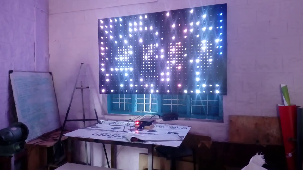 music led wall - YouTube