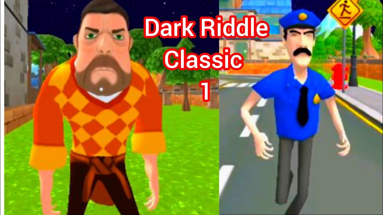 I Entered the Basement... Part 1 🗝️ Dark Riddle Classic | - YouTube