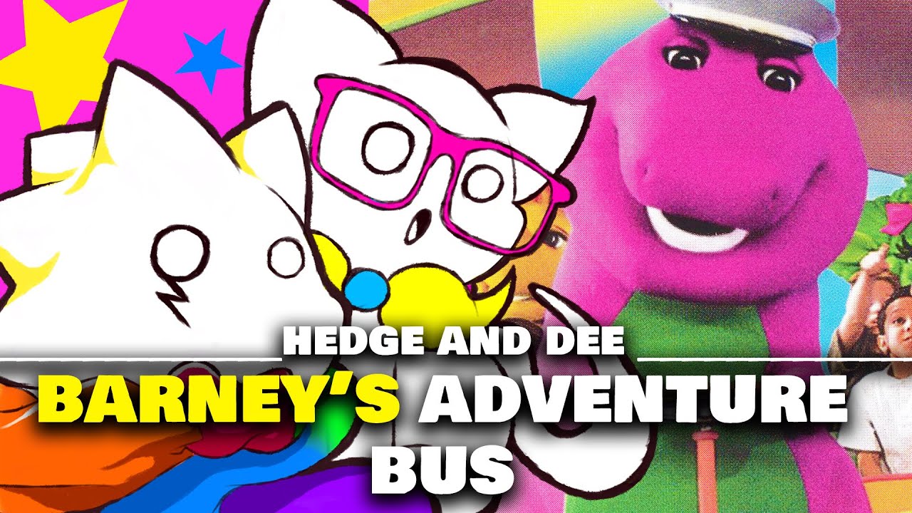 Hedge and Dee Watch BARNEY'S Adventure Bus - YouTube