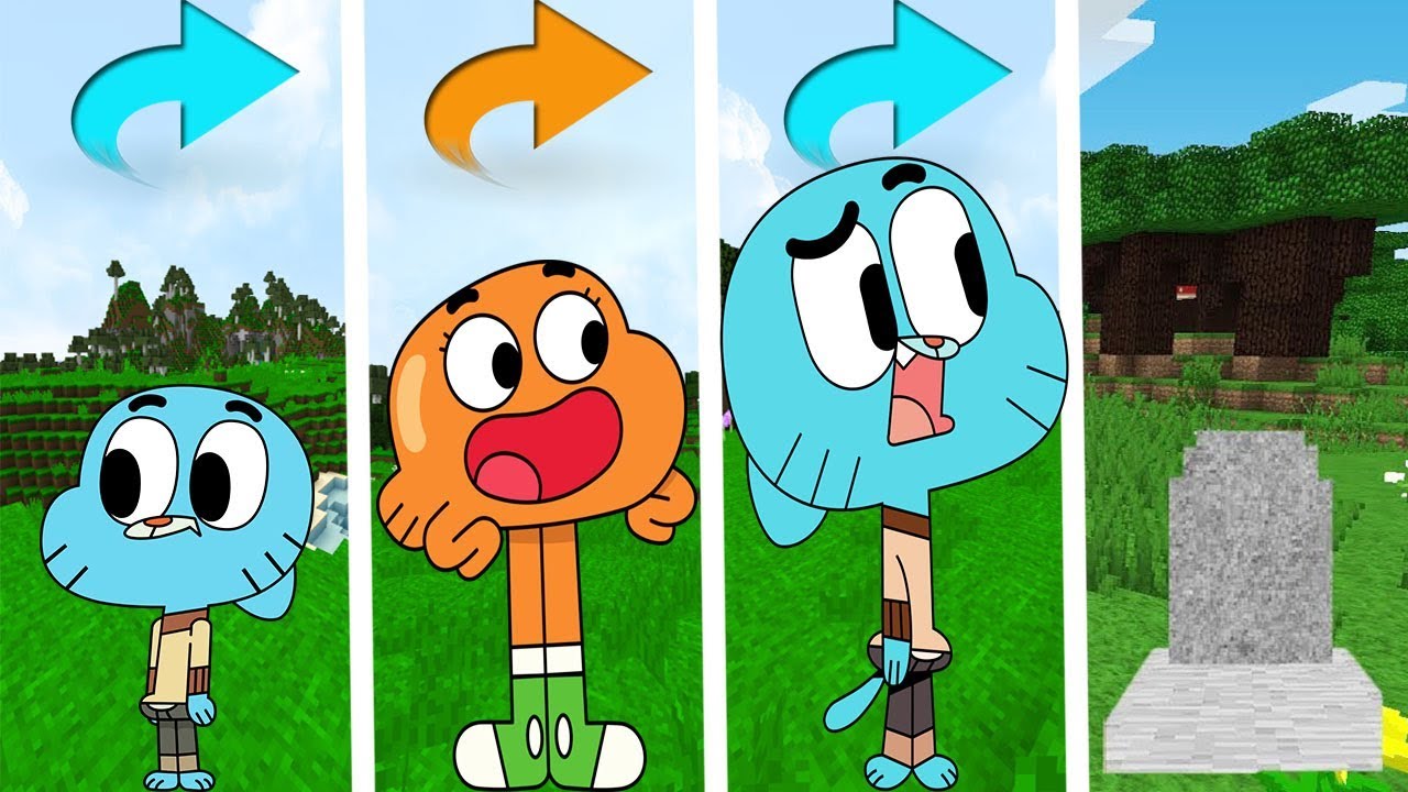 GUMBALL VE DARWİN'İN HAYATI #1 - Minecraft - YouTube