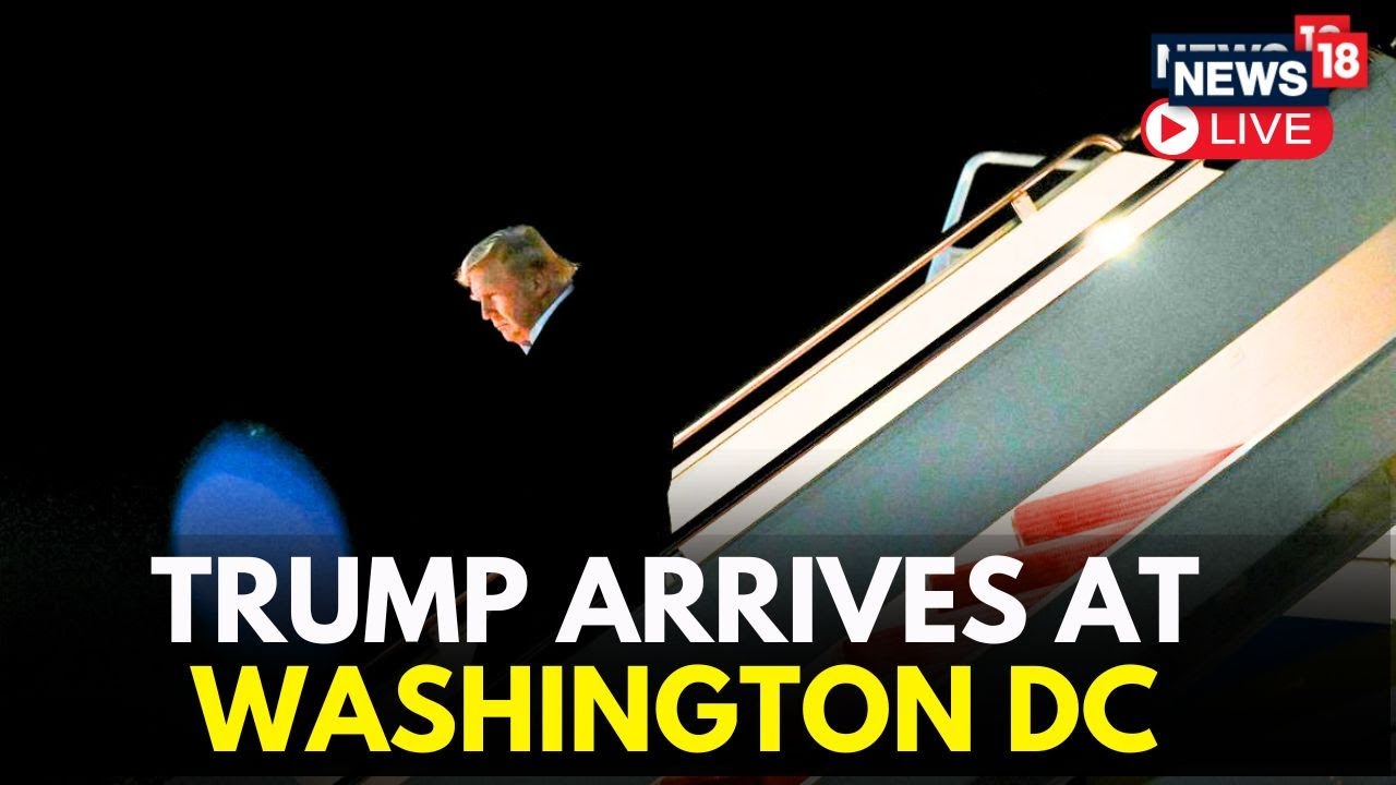 LIVE | Trump Latest News | Donald Trump Arrives Joint Base Andrews ...