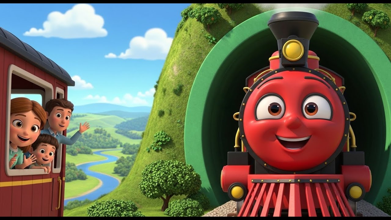 My First Train Ride! | Educational Cartoon Video for Kids | Friendly ...