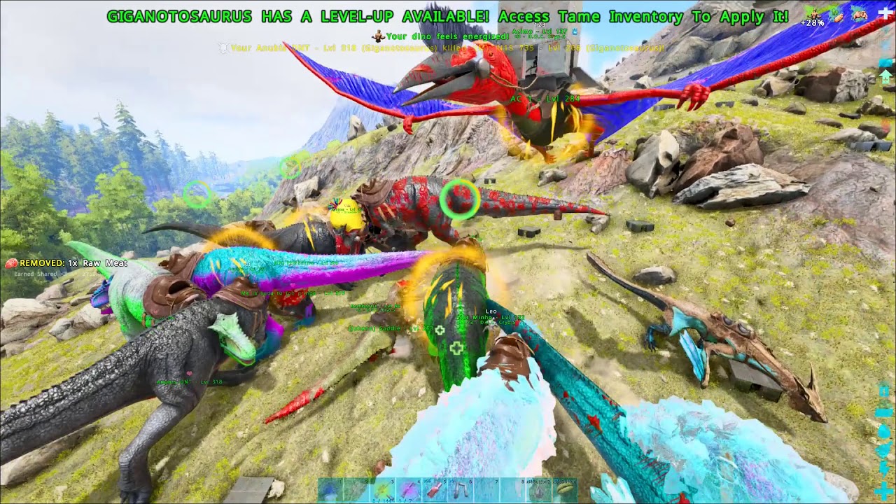 ARK OFFICIAL PVP | D.O.C. | PVP MOMENTS #5 - YouTube