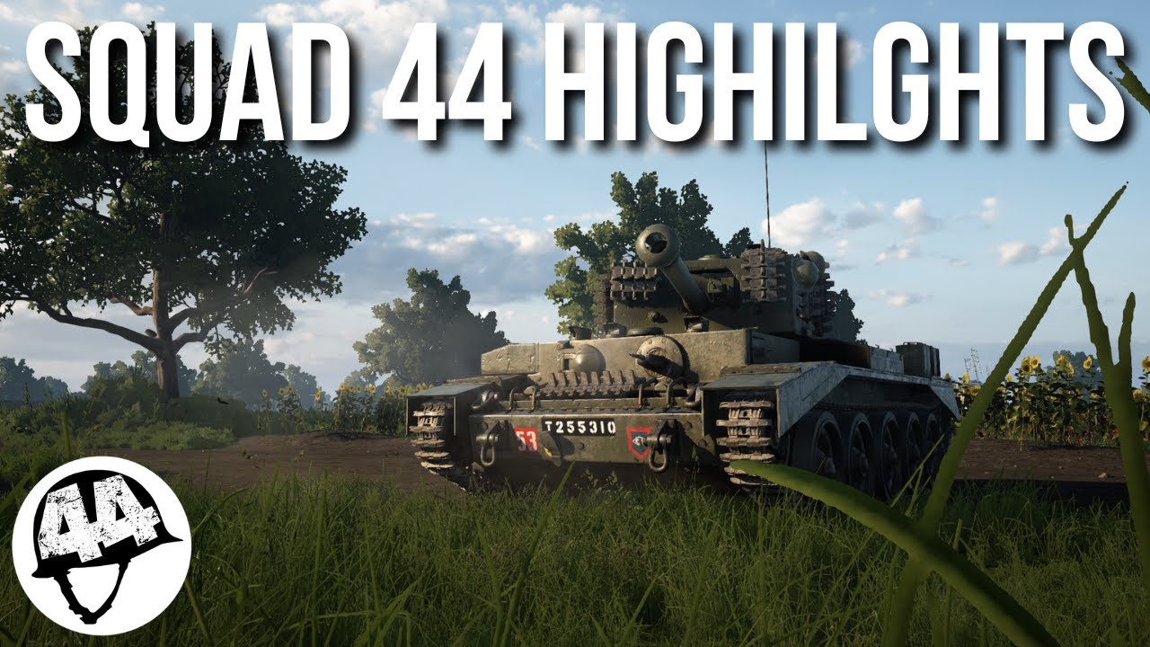 SQUAD 44 TANKS GAMEPLAY HIGHILGHTS - YouTube