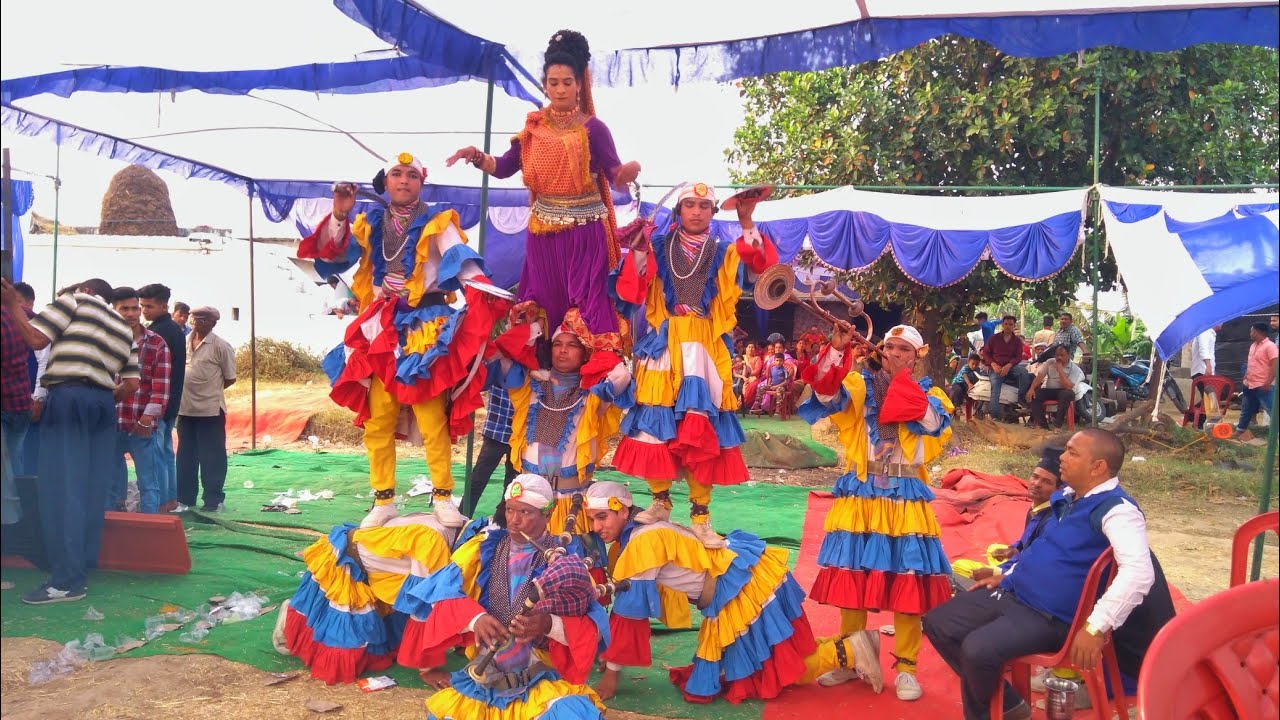 Latest Chaliya Dance at Khatima Uttarakhand - YouTube