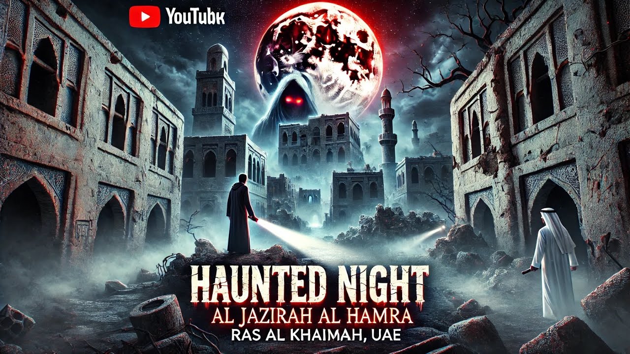 HAUNTED NIGHT at Al Jazirah Al Hamra | The Ghost Village of Ras Al ...
