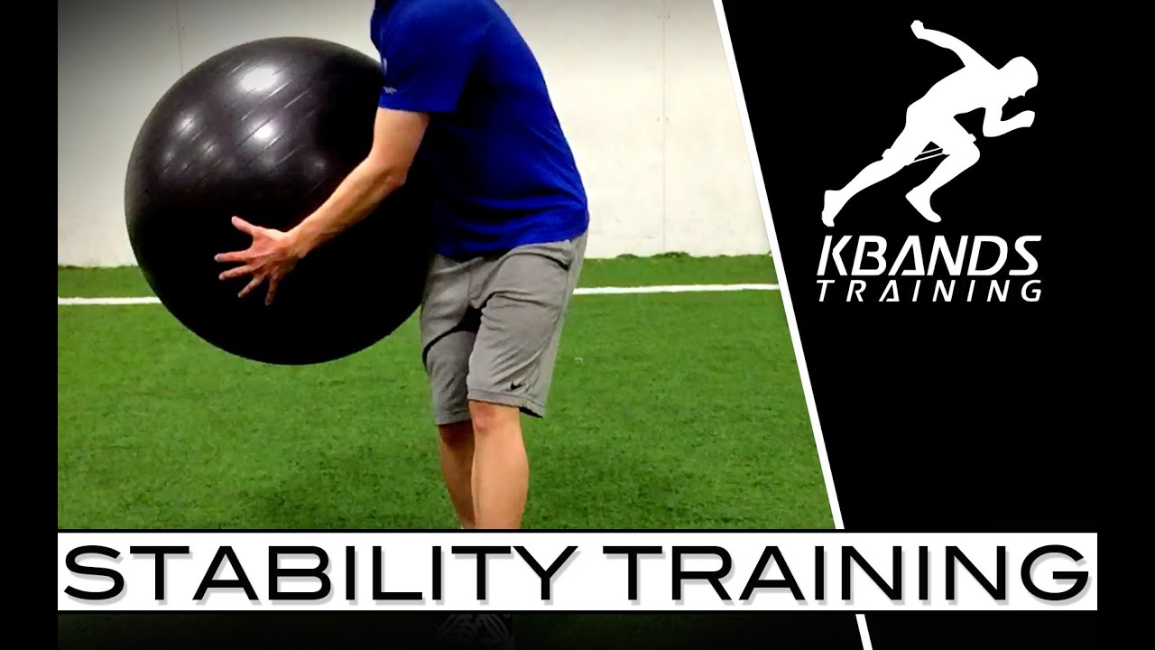 Stability Ball Catches | Improve Balance - YouTube